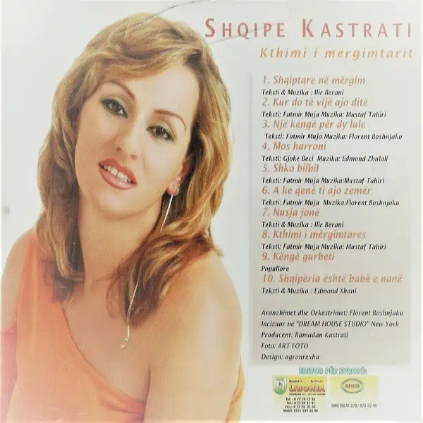 Albumi: Kthimi I Mergimtarit - Shqipe Kastrati